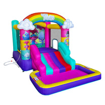 Trolls Bounce House Water Slide with Pool – Funormous